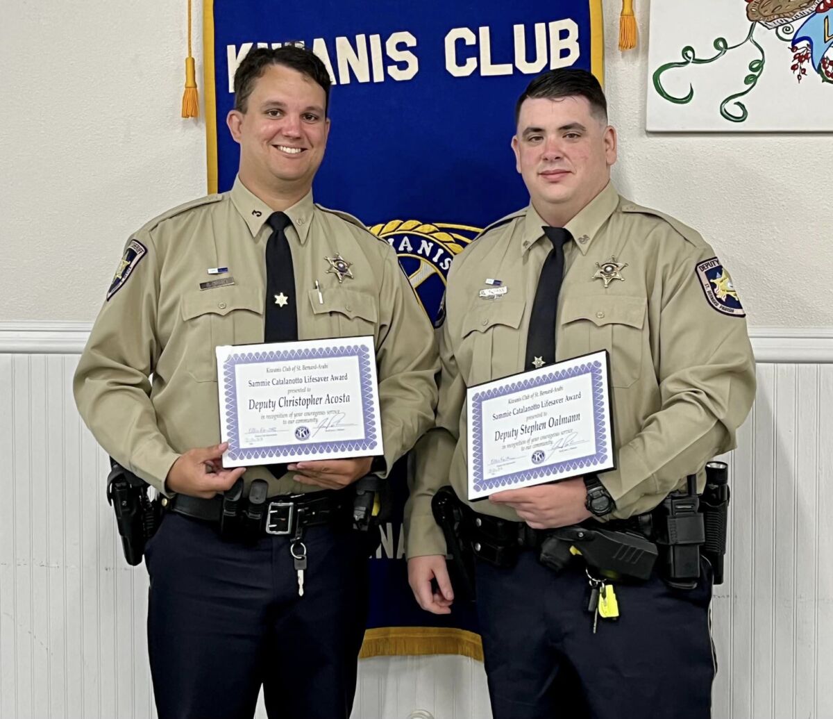 Latest News – St. Bernard Sheriffs Office